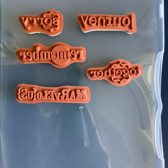 Stampin' Up! | Office | Stampin Up In A Word Stamp Set | Poshmark